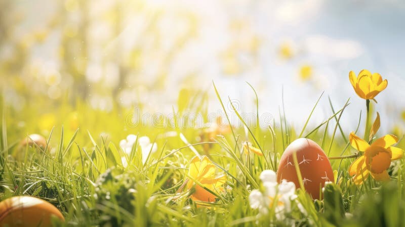 Sunny Easter morning stock photo. Image of meal, breakfast - 23972298