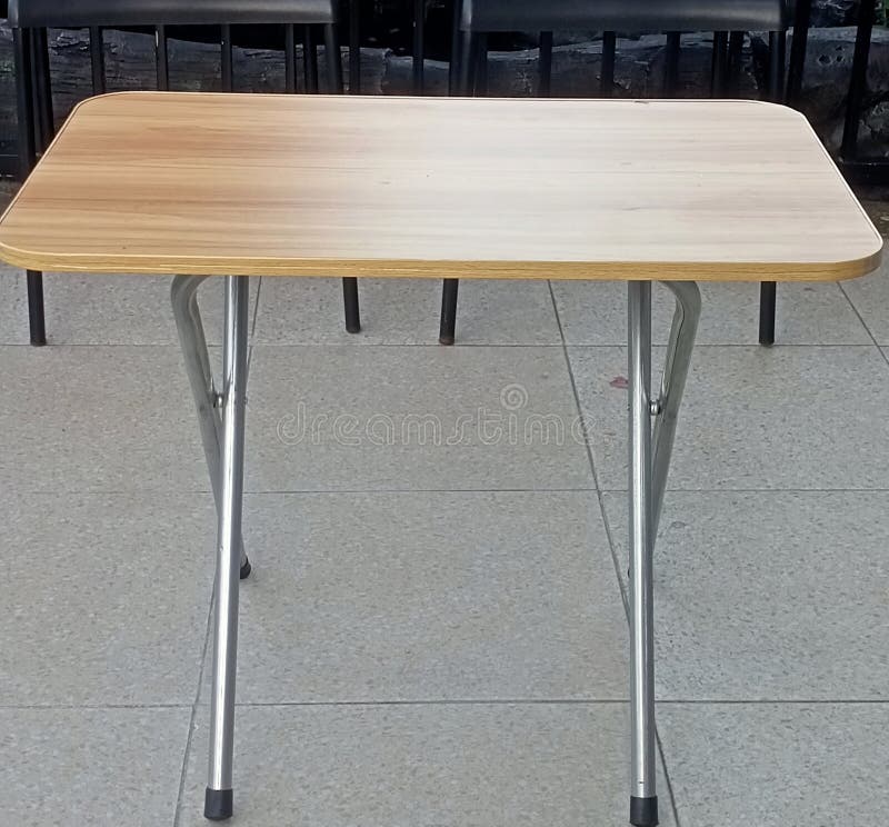 Minimalist Table Design for Everyday Use Stock Photo - Image of ...