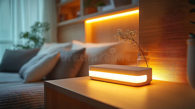 Minimalist Table Lamp Rectangular Base Stock Photos - Free & Royalty ...
