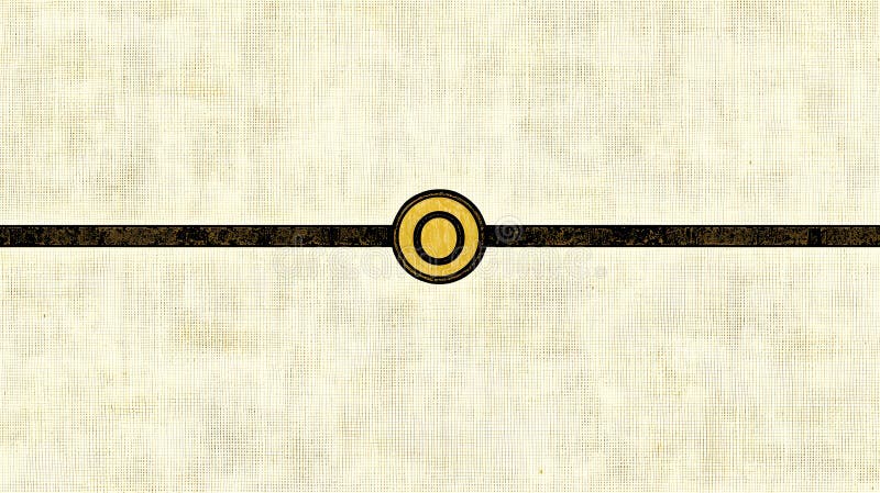 Minimalist Texture with a Circular Gold Emblem Stock Photo - Image of ...