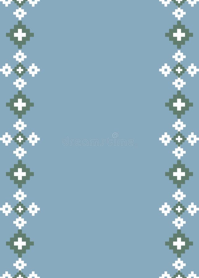 Pixel Art Side Border Pattern Stock Illustrations – 8 Pixel Art Side ...