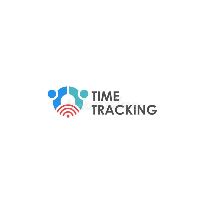 Minimalist TIME TRACKING Track Signal Logo Design Stock Vector ...