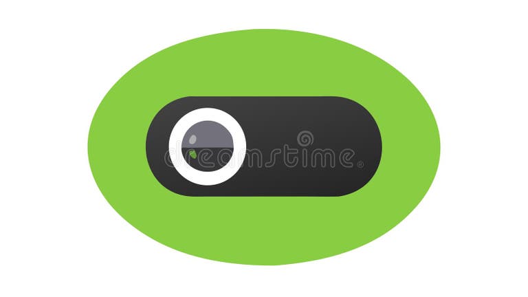 Minimalist Toggle Switch, Representing on Off or Settings, Vector Design Generative AI Stock ...