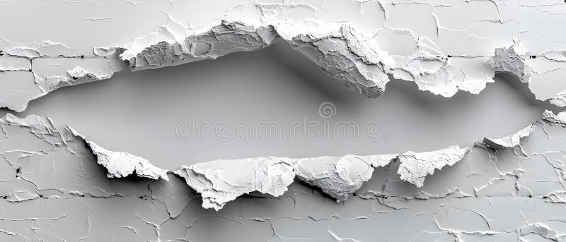Minimalist Torn Paper Edge Design with Copy Space. Concept Torn Paper ...