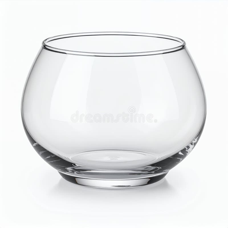 Minimalist Transparent Spherical Glass Container Offering Versatile Use ...
