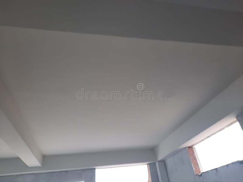 Minimalist Triangular Ceiling with Natural Light Stock Image - Image of ...