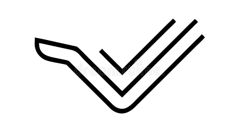 Minimalist Upward Chevron Arrow, Modern Design, Vector Design ...