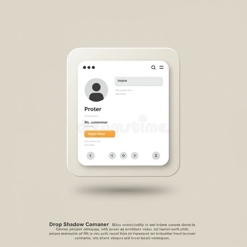 Floating User Profile Stock Illustrations – 667 Floating User Profile ...