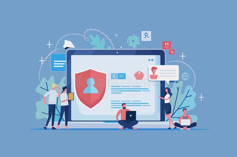 Minimalist User Interface Design with Profile Placeholder and Data ...