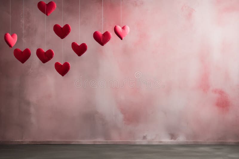Minimalist Valentine& X27;s Day Backdrop: Love Elegance Stock ...