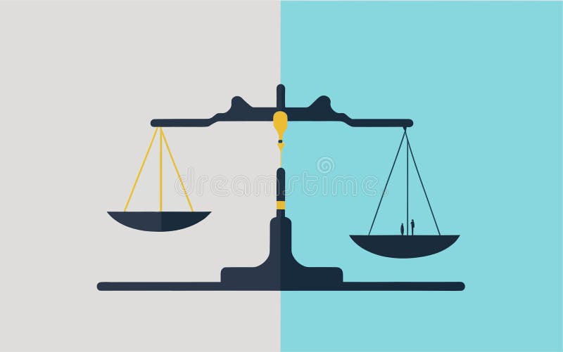 Minimalist Vector Illustration that Represents the Concept of AI Ethics ...