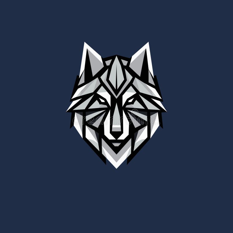 Minimalist Wolf Logo Stock Illustrations – 2,191 Minimalist Wolf Logo ...