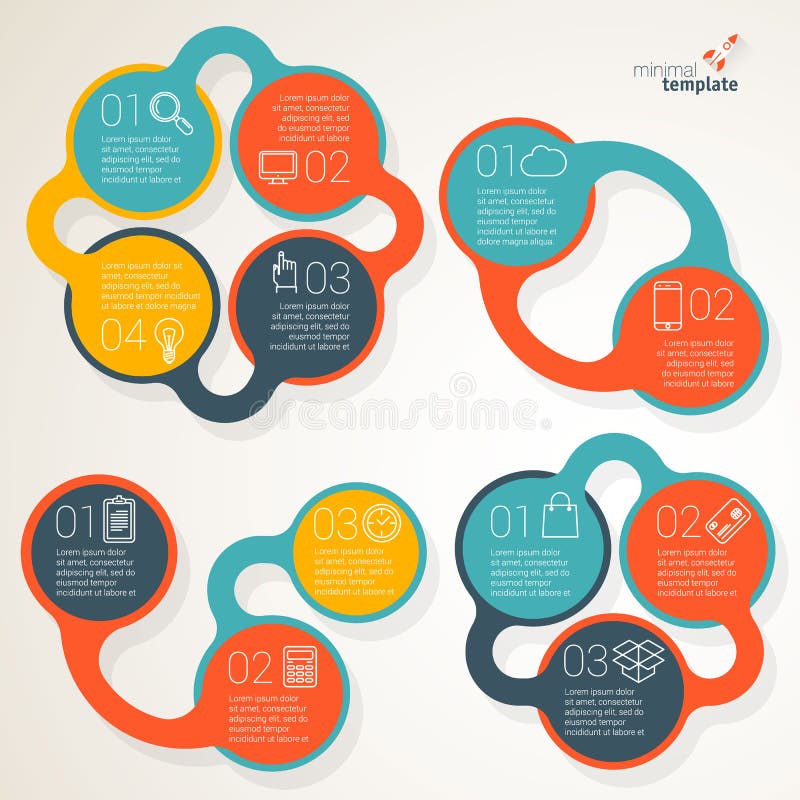 Part Three. Presentation Template Vector Design. Stock Vector ...