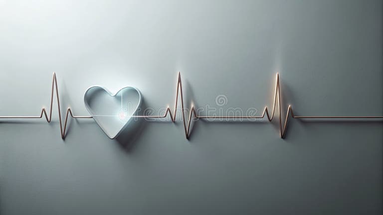 A Minimalist Visual Representation of Heart Rate Variations a Clean ...