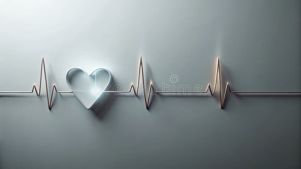 A Minimalist Visual Representation of Heart Rate Variations a Clean ...