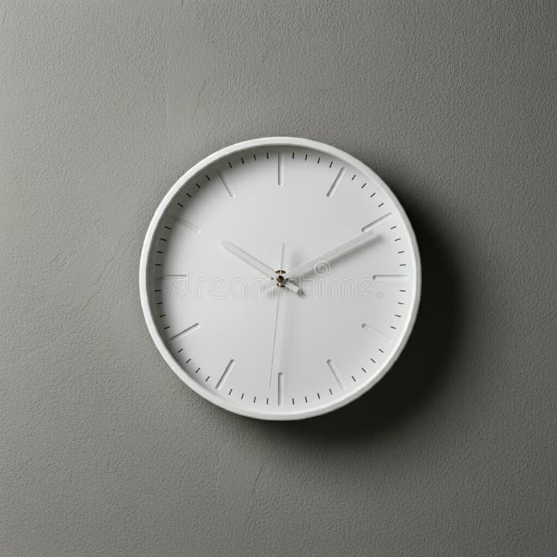Modern Wall Clock with Minimalist Design – Stylish Home Decor and ...