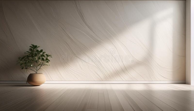Minimalist Wall Interior Background with Subtle Textures Stock ...
