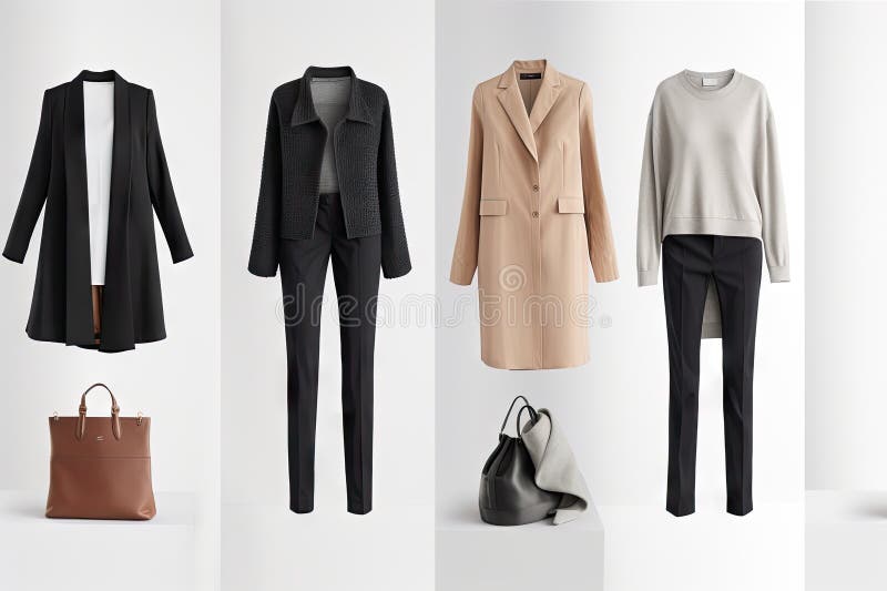Minimalist Wardrobe Filled with Classic, Timeless Pieces for Maximal ...