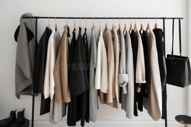 Minimalist Wardrobe with Mix of Classic and Modern Pieces for a ...