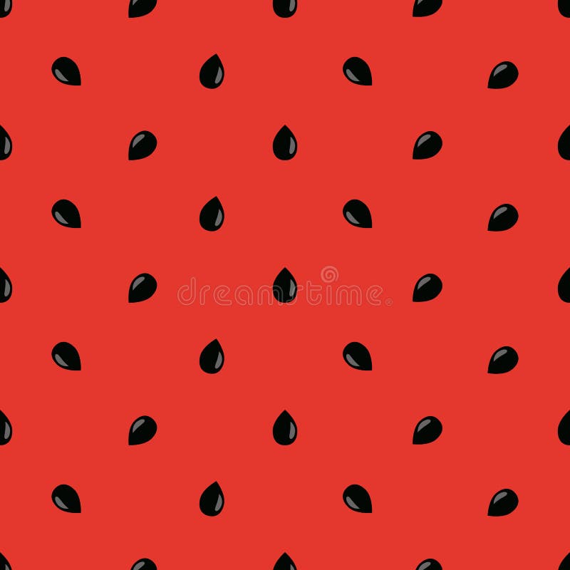 Minimalist Watermelon High Quality Seamless Pattern. Cute Seamless ...