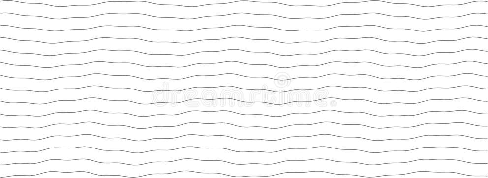 Minimalist Wavy Line Pattern for Creative Graphic Design and Background ...
