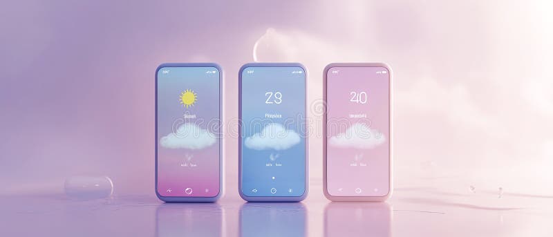 A Minimalist Weather App Design: Clean and Modern Interface with ...