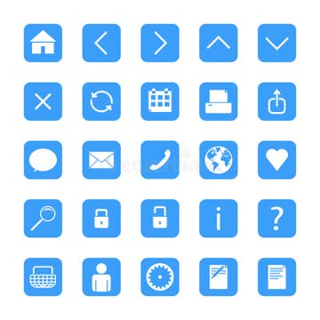 Minimalist web buttons stock vector. Illustration of check - 40193178