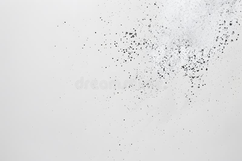 Minimalist White Background with Subtle Dust Particles Stock ...