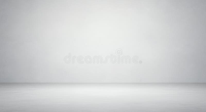 Minimalist White Blank Concrete Room, Modern Interior Design, Studio ...