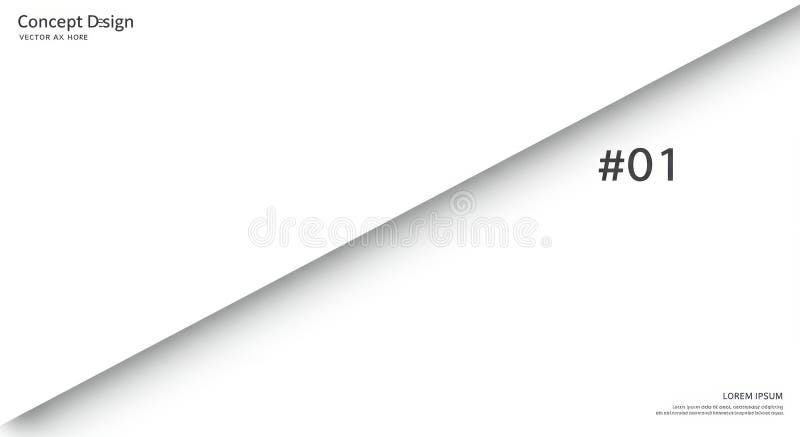 Minimalist White Diagonal Design Stock Illustration - Illustration of ...
