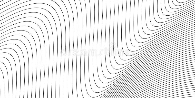 Minimalist White Dynamic Curve Stripe Line Abstract Background Stock ...