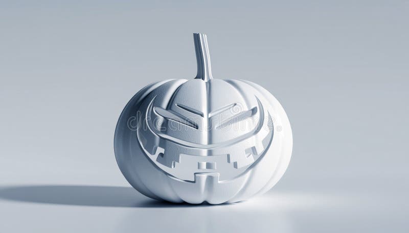 Minimalist White Jack O Lantern Stock Illustrations – 495 Minimalist ...