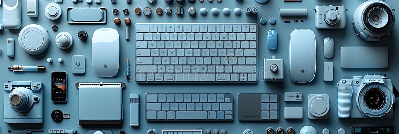 Minimalistic Business Technology Canvas Blueprint Illustration Stock ...