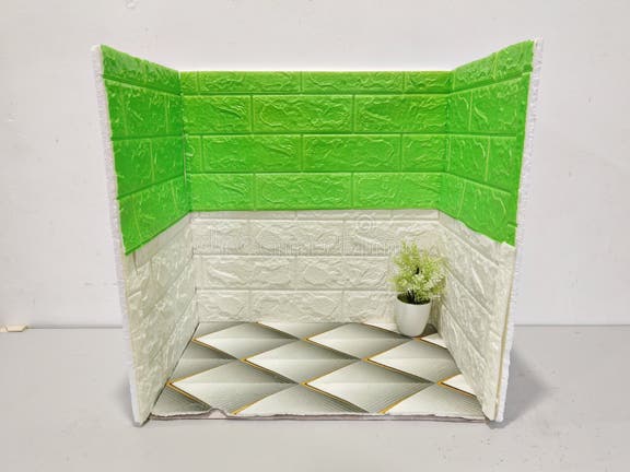 Minimalist White Mini Studio for Online Store Showcase Stock Photo ...