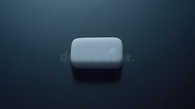 Minimalist White Rectangular Object on Dark Stock Photo Stock ...