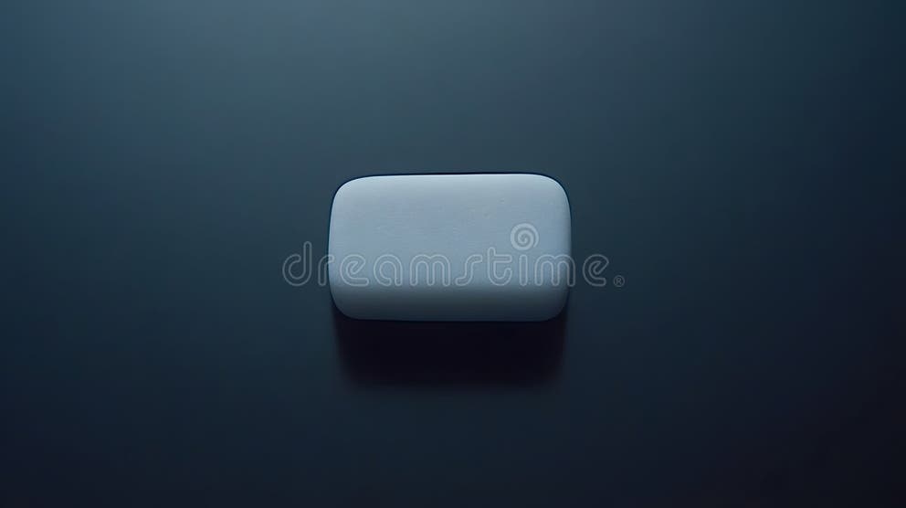 Minimalist White Rectangular Object on Dark Stock Photo Stock ...