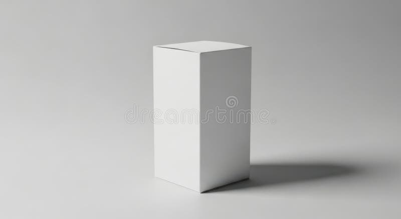 White rectangular prism stock vector. Illustration of form - 146849974