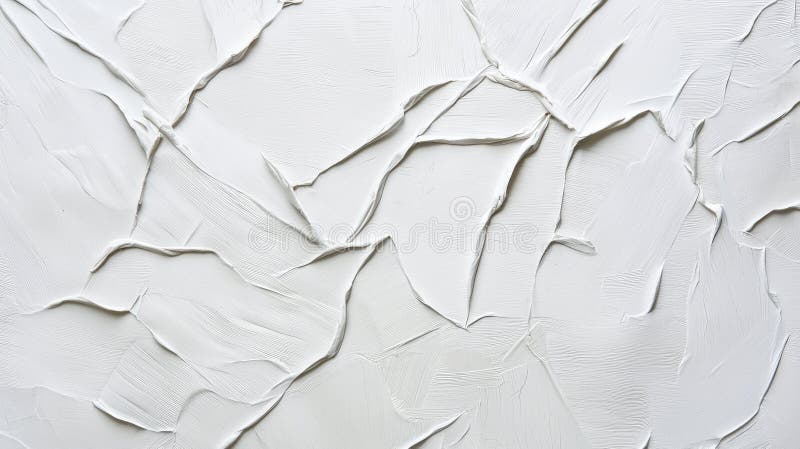 Minimalist White Textured Abstract Background with 3D Plaster Surface Stock Photo - Image of ...