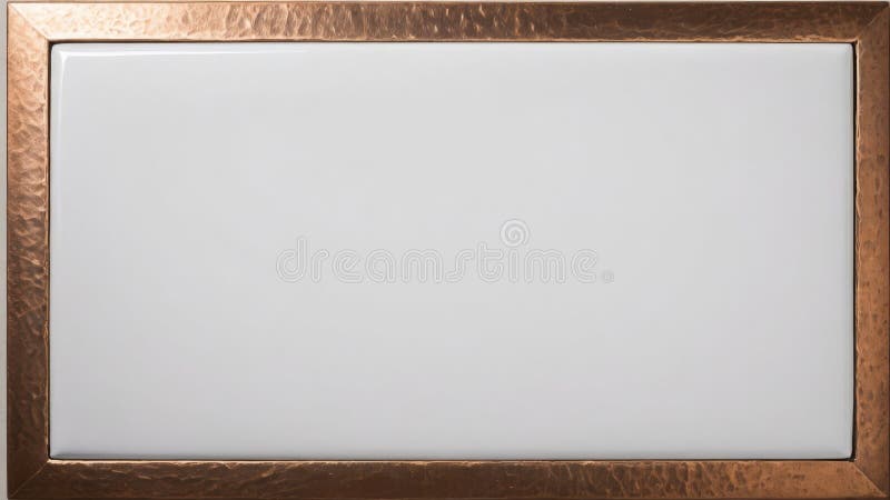 Minimalist White Tile Copper Border Detail Stock Photos - Free ...
