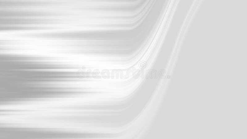 Minimalist White Wavy Gradient Background with Abstract Horizontal ...