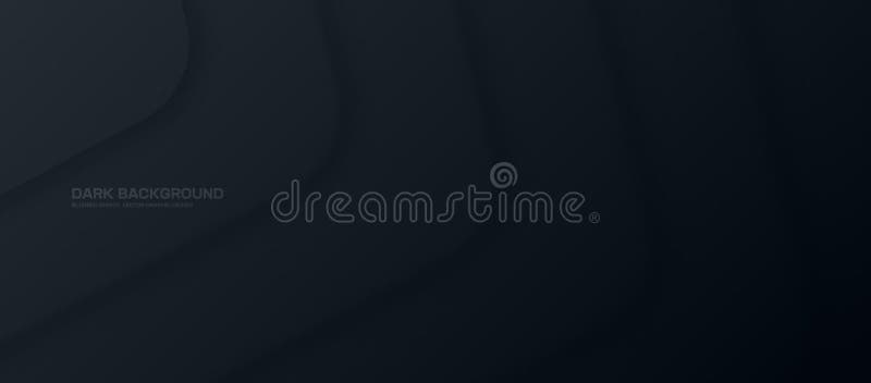 Minimalist Innovative Design Dark Abstract Vector Background with ...