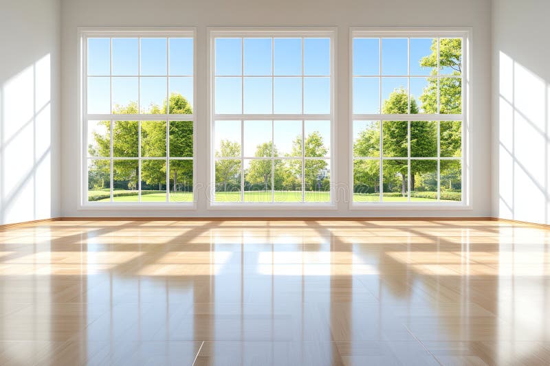 Minimalist Window Frame Mockup Design for Interior Decoration and ...