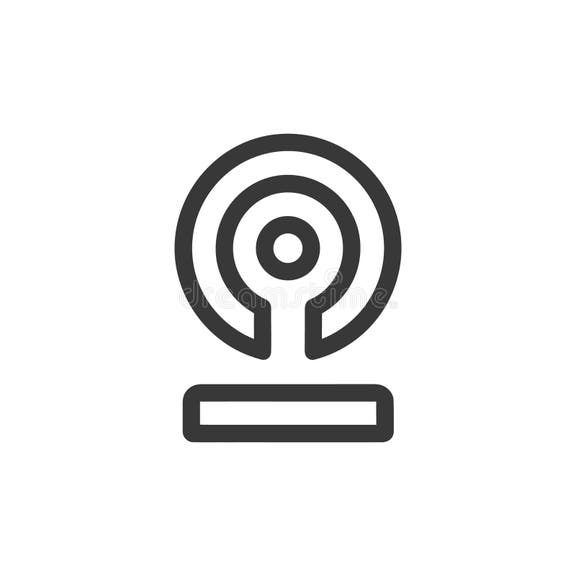 Abstract Concentric Circles Design Element on Base Stylish Modern ...