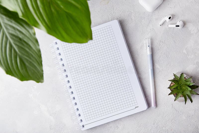 Minimalist Workspace Design: Productivity and Zen Balance Stock Photo ...