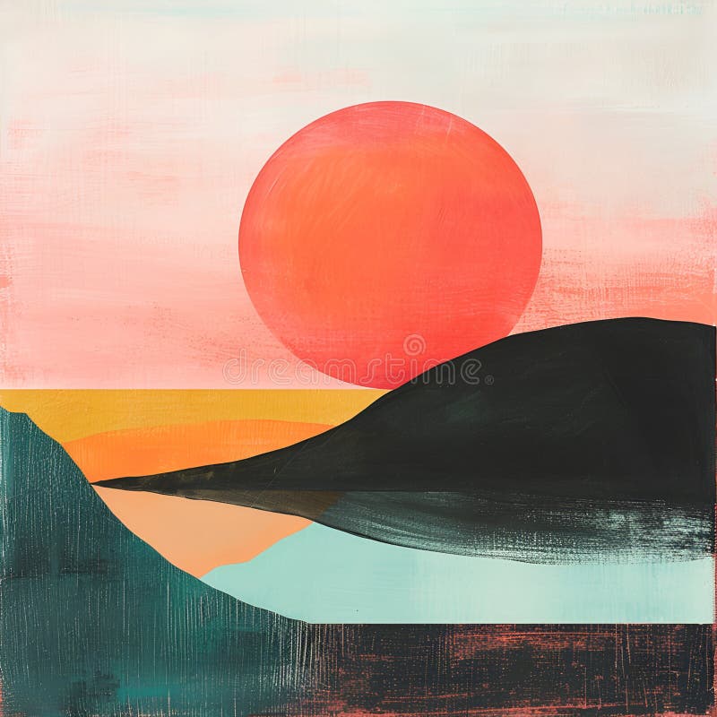 A Minimalistic Abstract Artwork Inspired by a Favorite Song ...