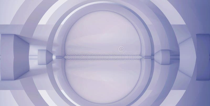 Minimalistic, Abstract Background with an Arch. 3d Render, Minimal ...