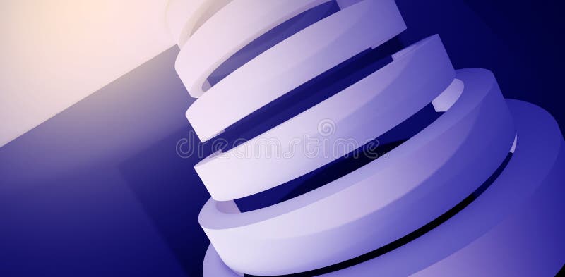 Minimalistic, Abstract Background with an Arch. 3d Render, Minimal ...