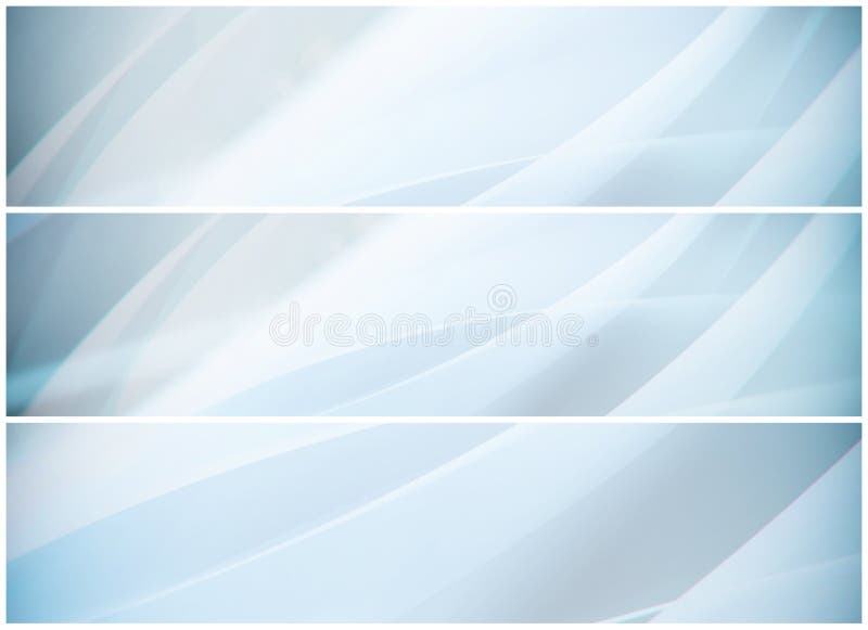 Minimalistic Abstract Blue Background with Waves and Soft Light Stock ...