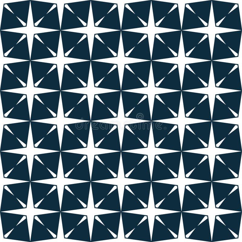 Minimalistic Abstract Pattern Stock Vector - Illustration of blue ...