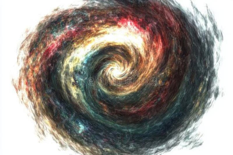 Minimalistic Abstract Spiral Galaxy Design for Cosmic Art Projects ...